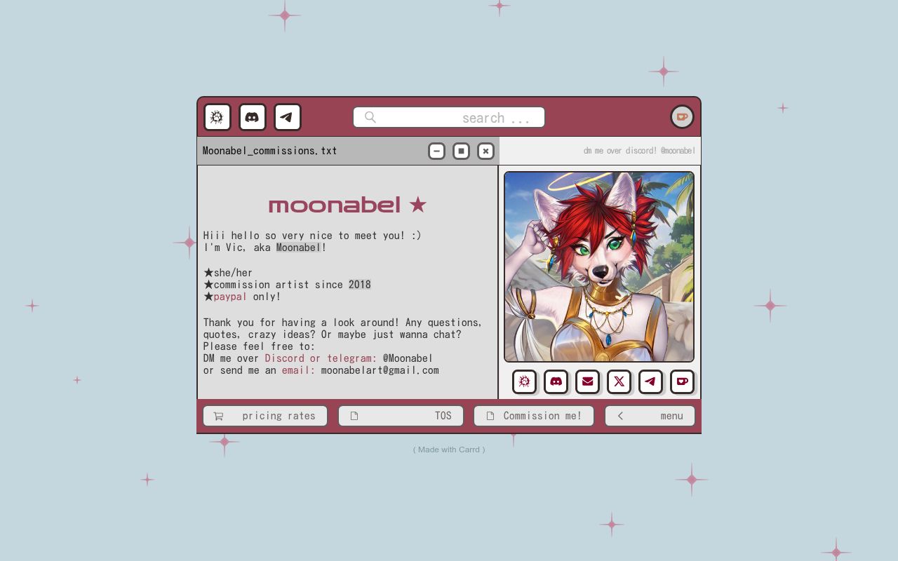 Moonabel's commission info